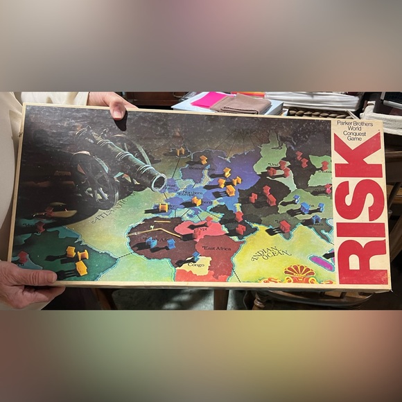 Parker Brothers | Games | Risk Strategic World Map Board Game | Poshmark